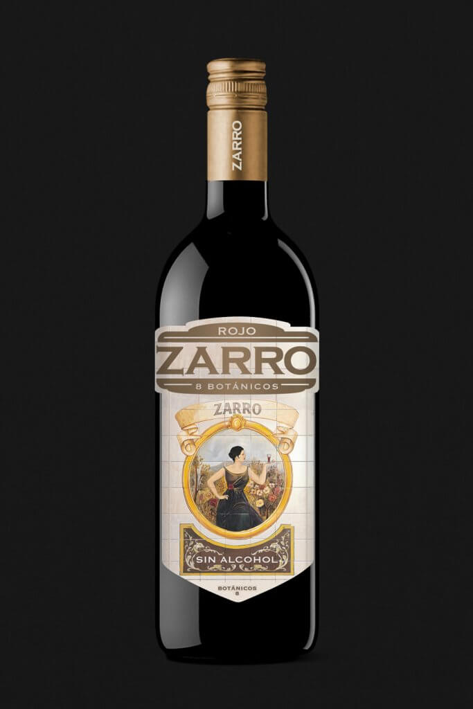 ZARRO Sin alcohol. Diseño de packaging | El cierre perfecto