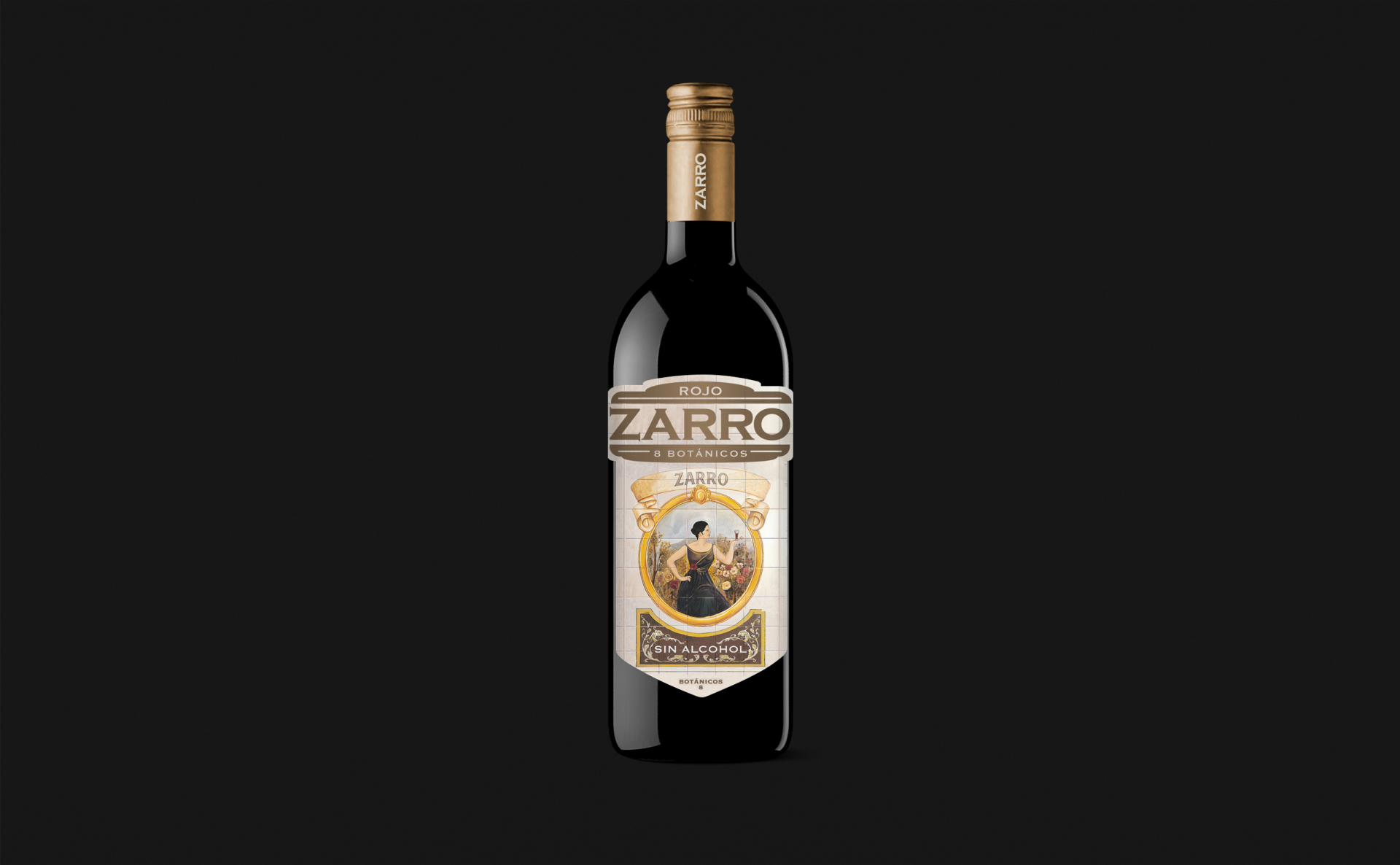 ZARRO Sin alcohol. Diseño de packaging | El cierre perfecto